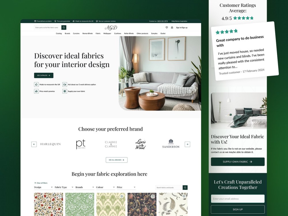 Perfect eCommerce Website Design from scratch. | Upwork