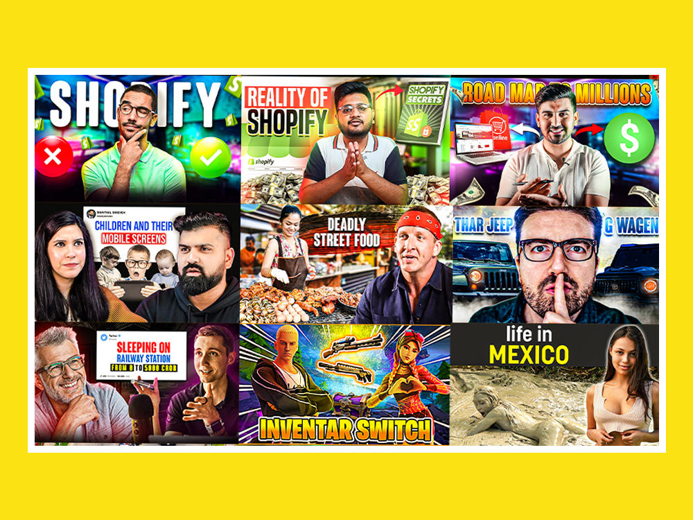 PopUp Thumbnail for your YouTube channel to get 500k+ views | Upwork