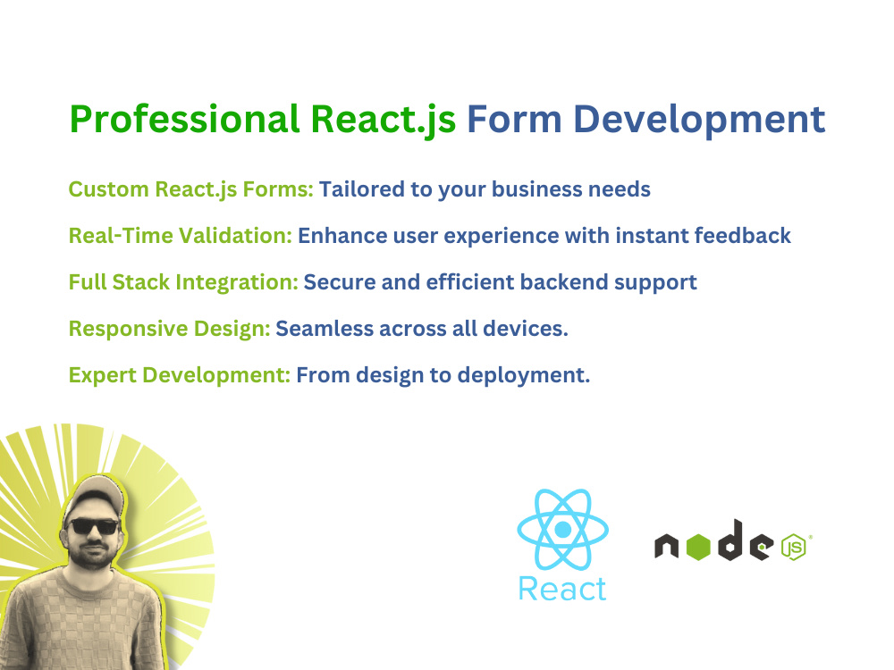Full Stack React.js Form Development with Backend Integration | Upwork