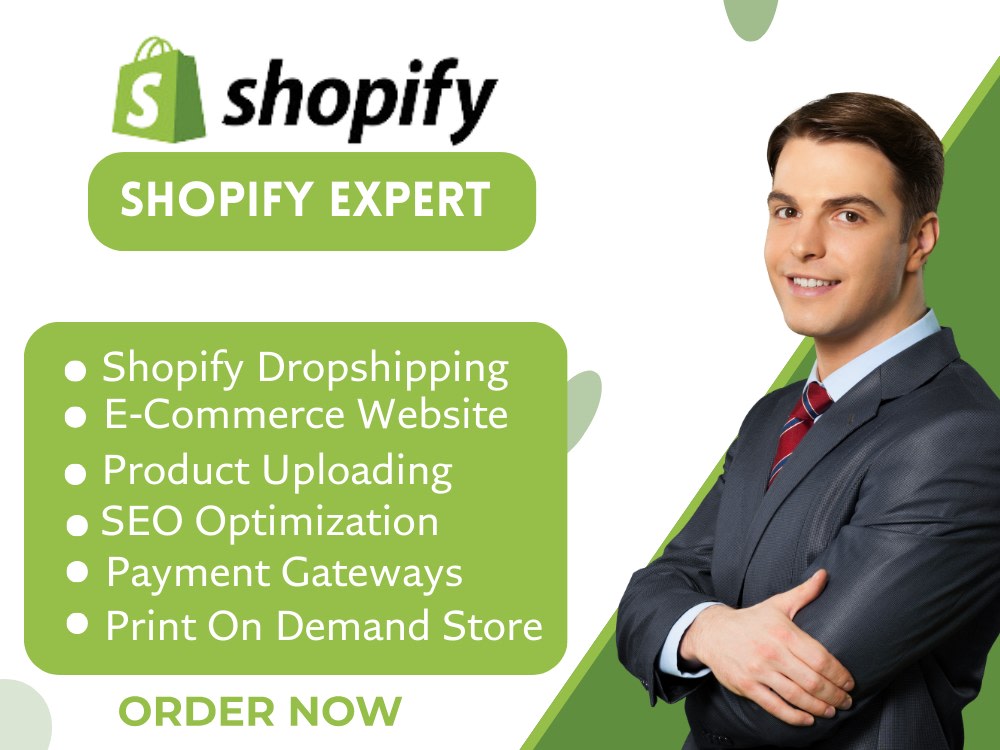 Shopify Dropshipping Store, Shopify eCommerce Store, Shopify Website, SEO | Upwork