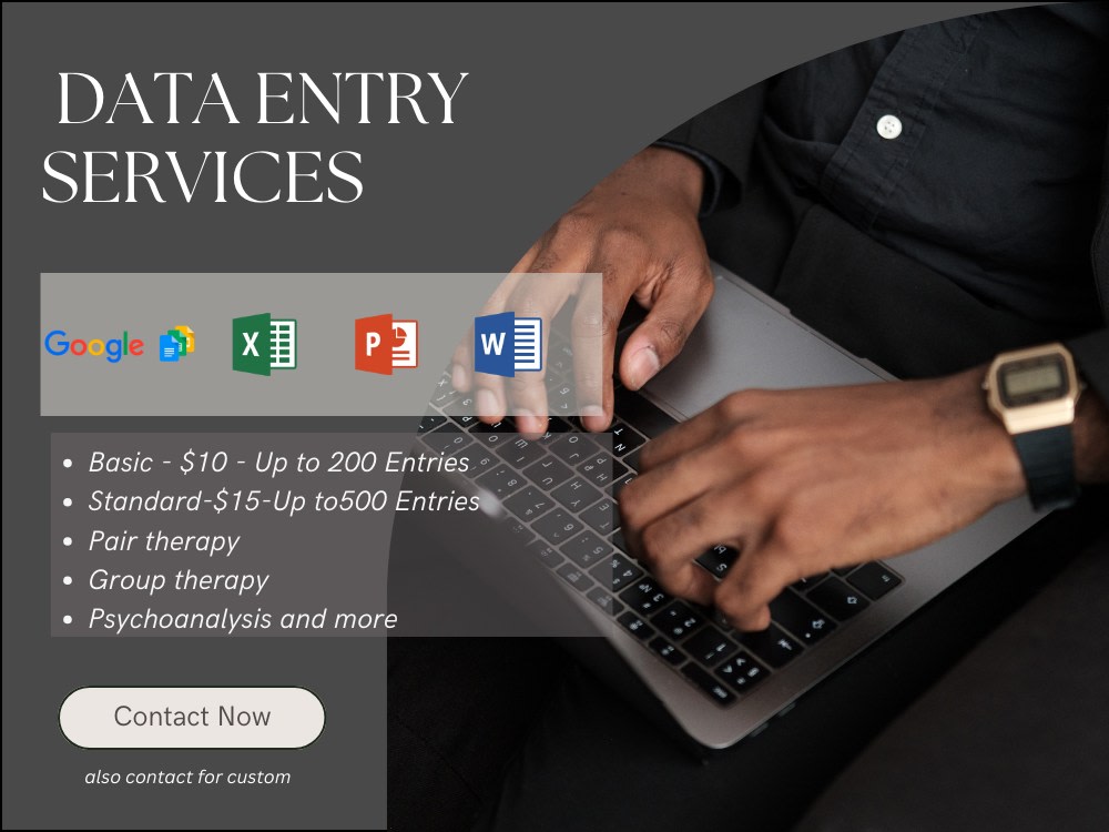 Data Entry and Document formatting | Upwork