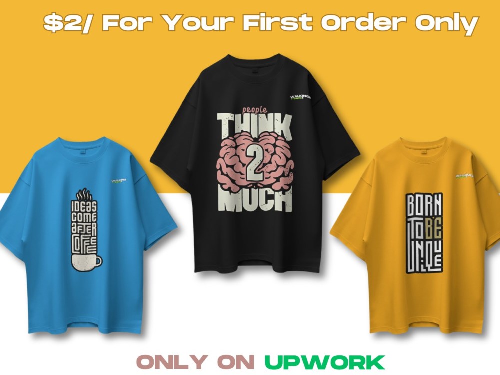 Professional 3D T-Shirt Mockup Designs for Your Brand | Upwork