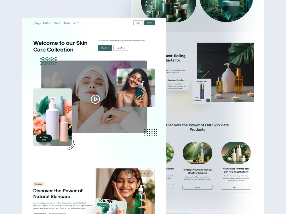 User-centric website landing page ui ux design in Figma | Upwork