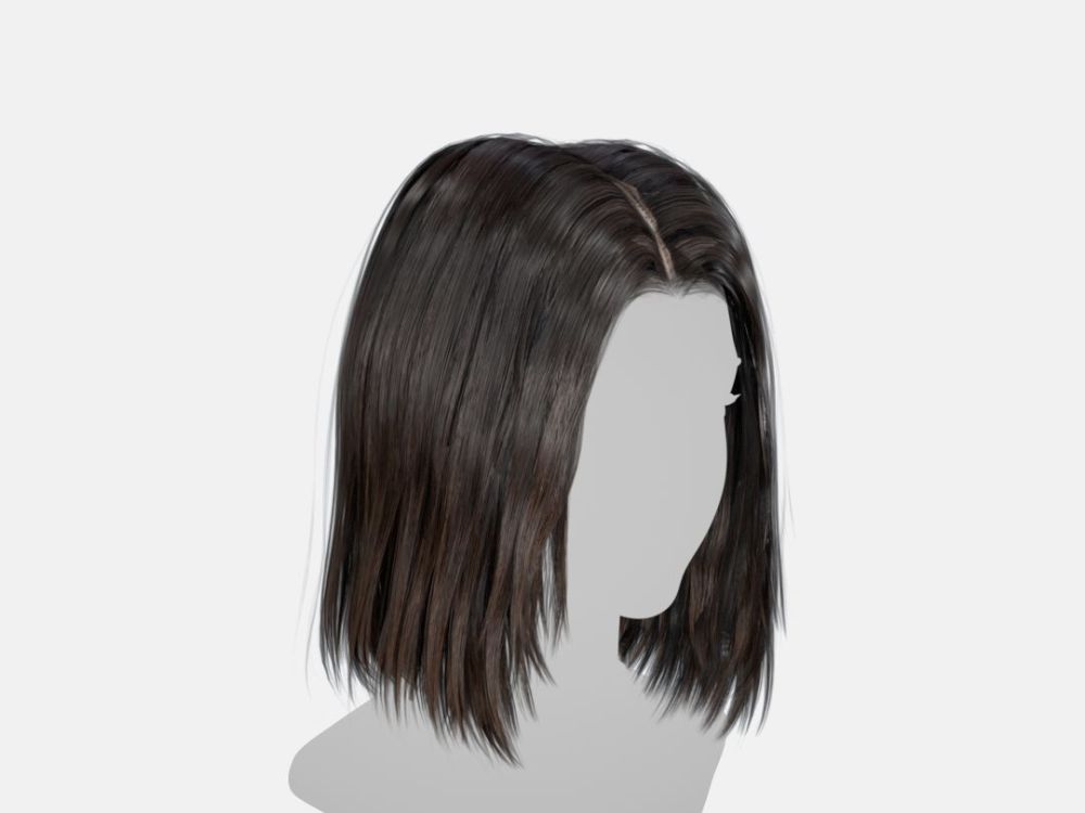 3D Realistic Hair Cards for your character | Upwork