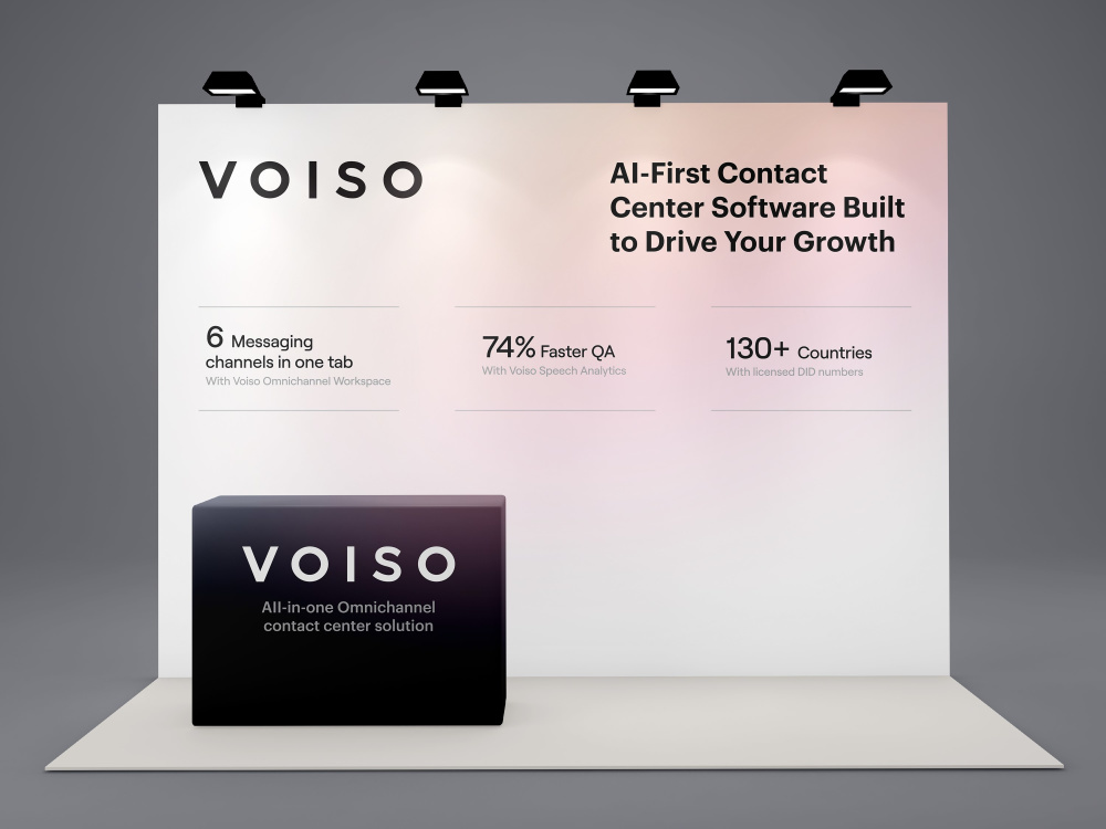 Eye catching trade show booth backdrop | Upwork