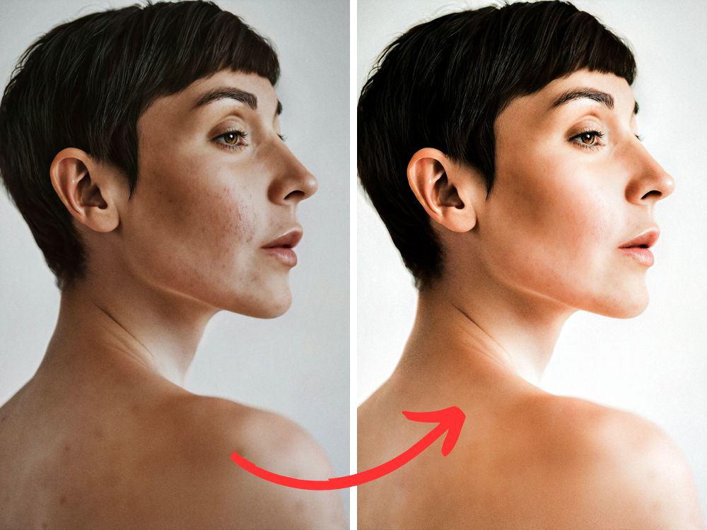 Basic Color correction, Skin Smooth, Photo Editing, Light Correction ...