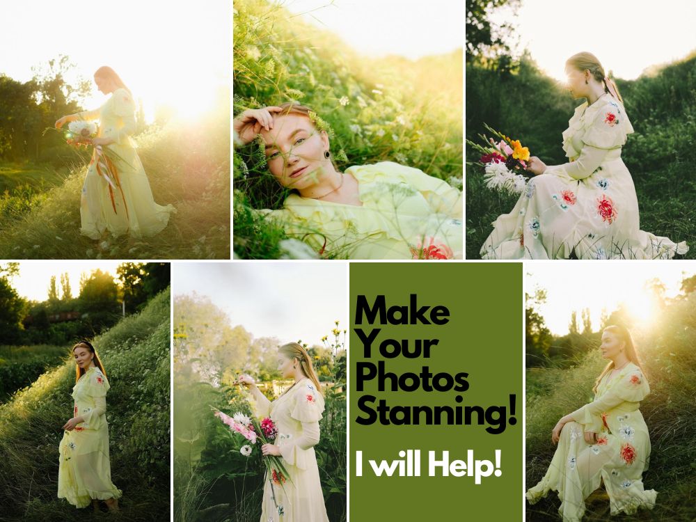 Basic Color correction, Skin Smooth, Photo Editing, Light Correction ...