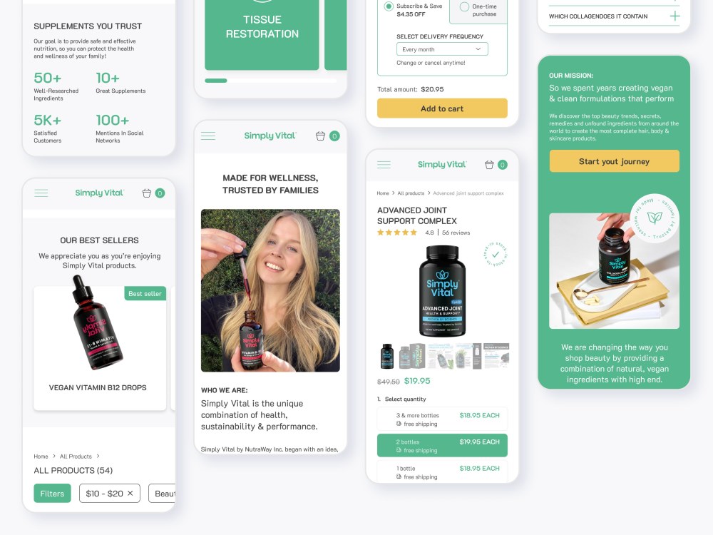 An attractive and user-friendly Shopify store design | Upwork