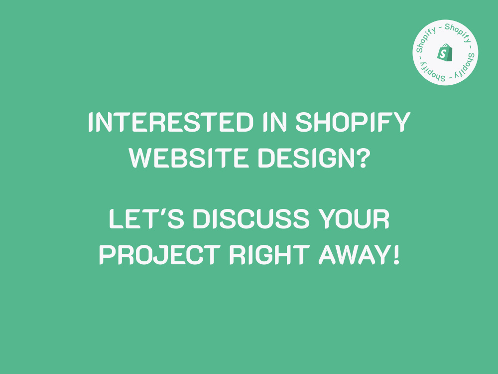 An attractive and user-friendly Shopify store design | Upwork