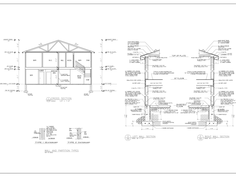 Architectural 2d elevation | section by AutoCAD | Upwork