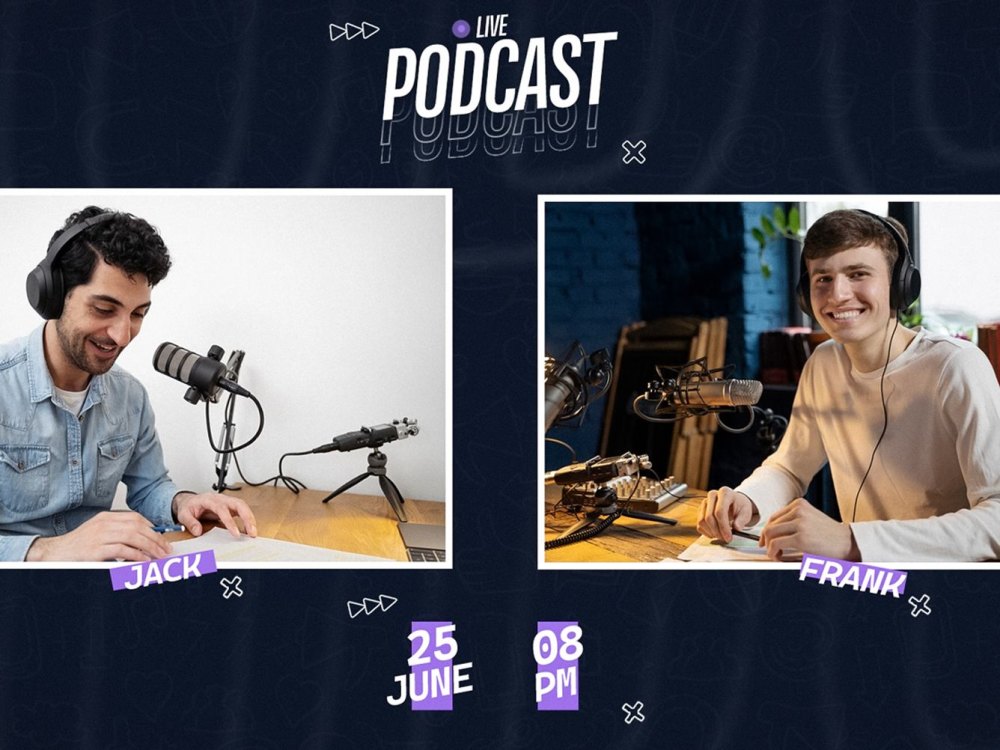 Custom obs, streamyard and youtube podcast overlays | Upwork