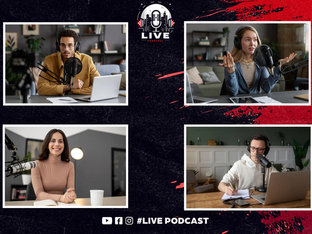 Custom obs, streamyard and youtube podcast overlays | Upwork