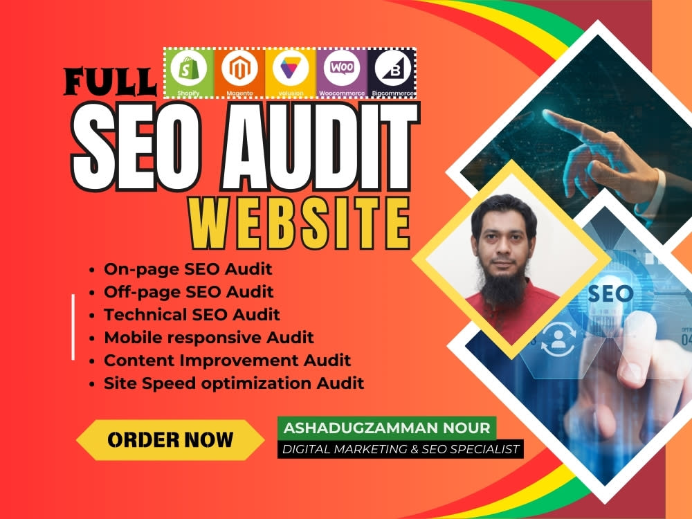 Advanced full SEO Audit website with competitor analysis | Technical ...