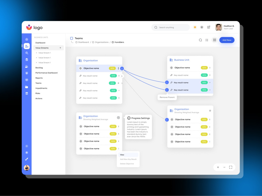 A modren yet effective SAAS application design | Upwork