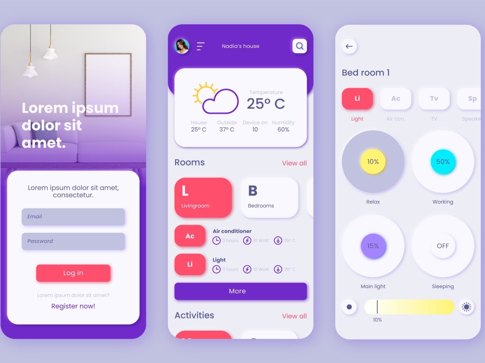 Custom Mobile app UI design's for Android and & IOS in Figma | Upwork