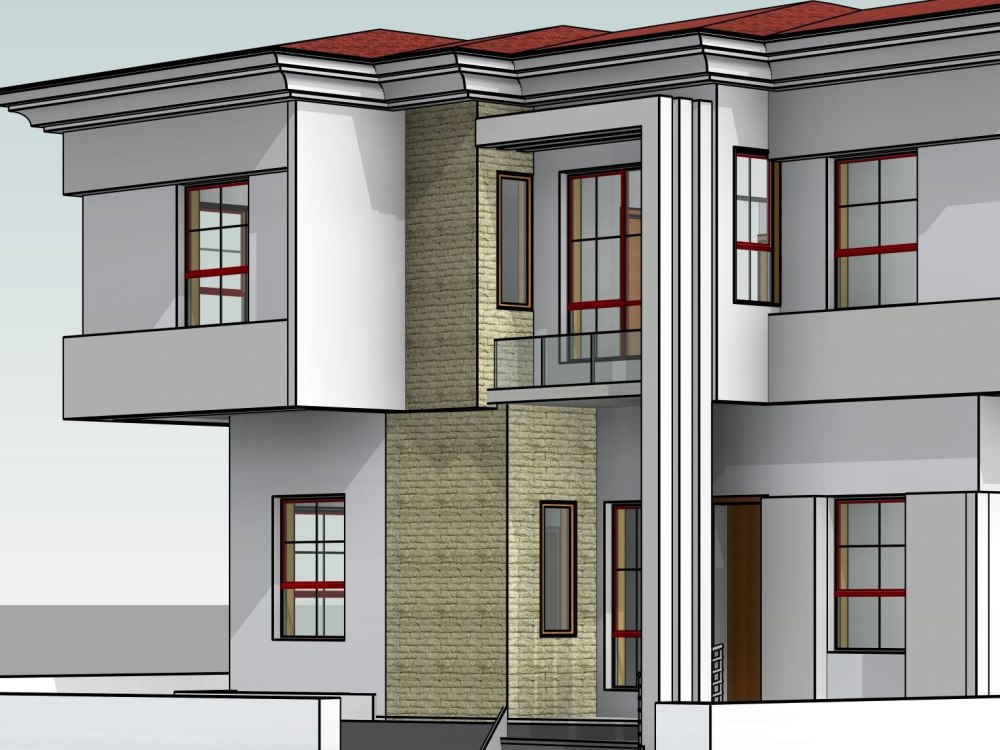 A well detailed Architectural 2D Floor Plans and 3D Modeling ...