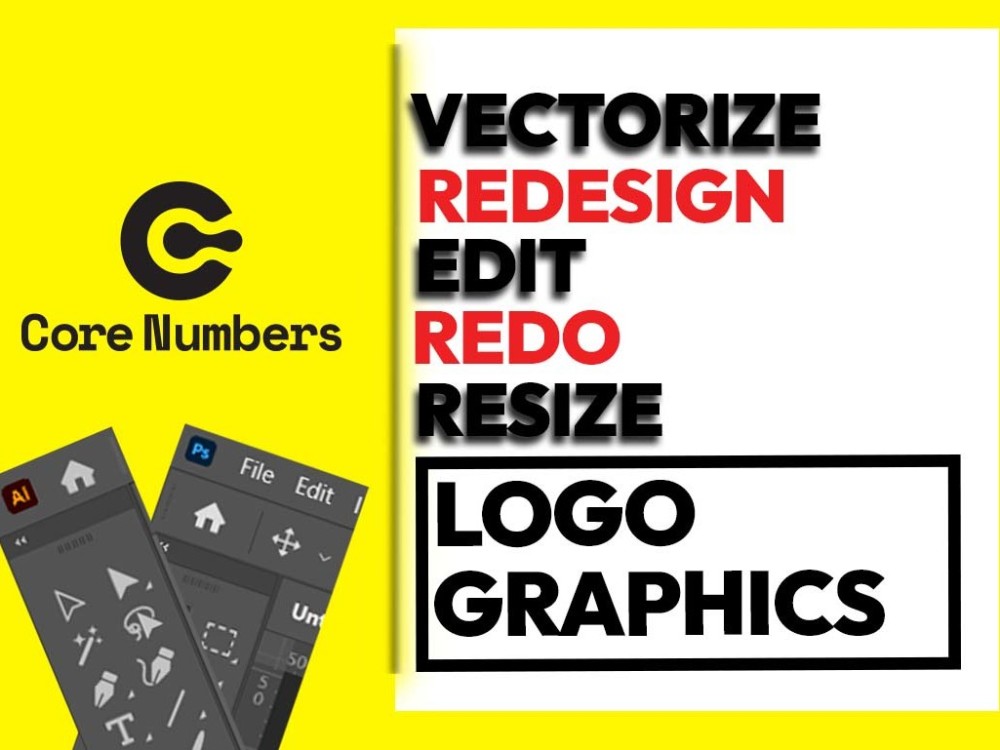 Logo redesign, edit logo, resize logo and convert logo to vector | Upwork