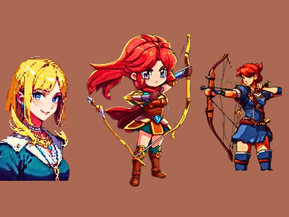 2d rpg game character for roblox, godot, pixel art, unity | Upwork