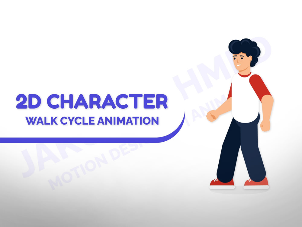 2D Character Walk Cycle Animation | Upwork