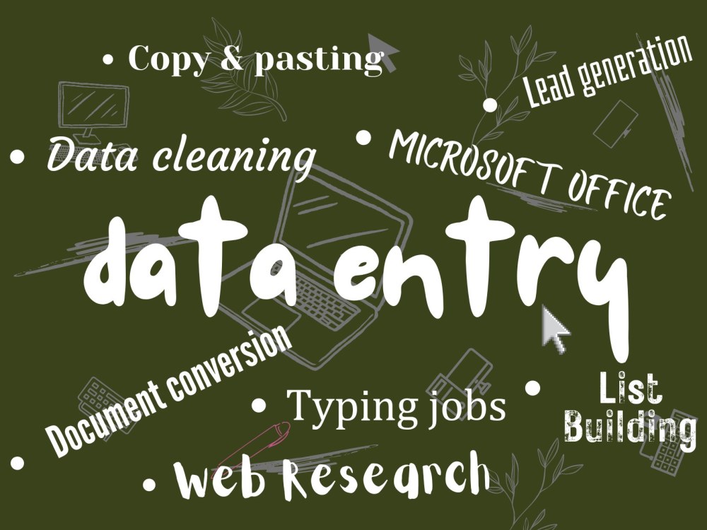 Your data entry job done quickly and accurately. | Upwork
