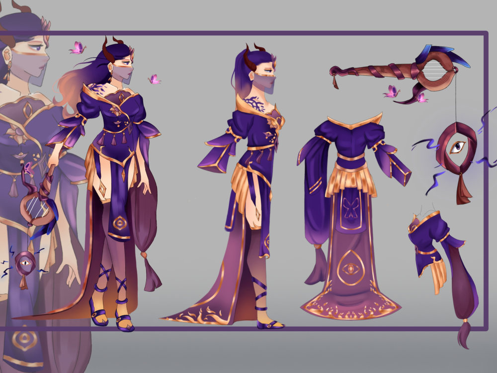 An amazing concept 2D character design with various style | Upwork