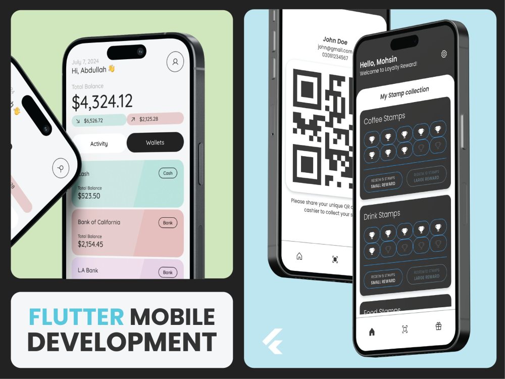 Android and iOS app with Flutter | Firebase | REST API | Upwork