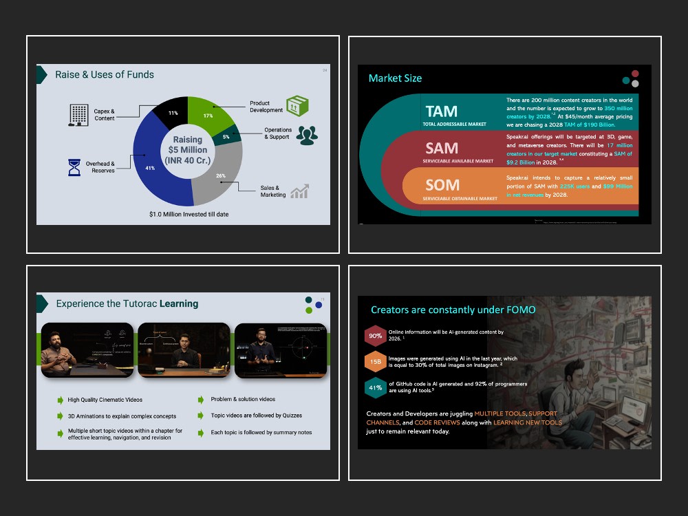 Investor Ready Pitch Deck & Financial Model | Upwork