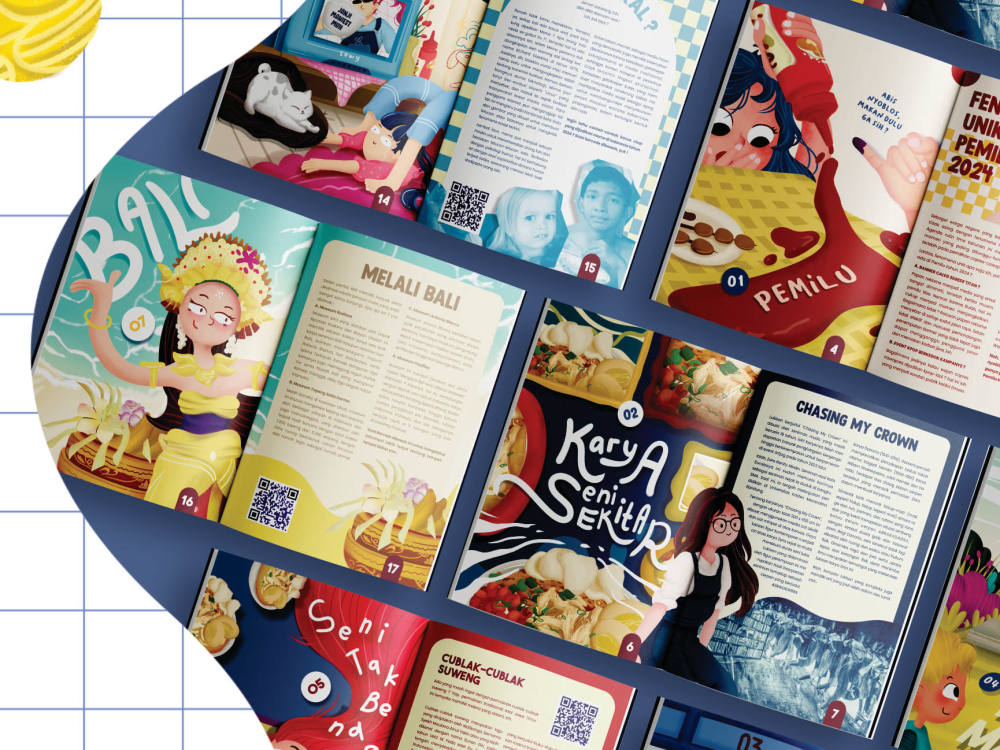 A colorful and joyful children's book illustration | Upwork