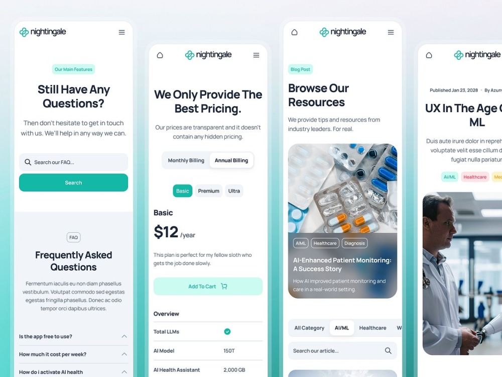 Optimized UI/UX for Patient-Centric Healthcare Mobile Apps" | Upwork