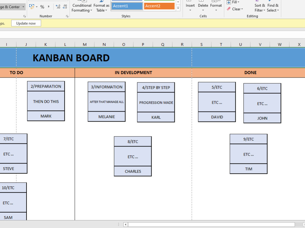AN OPTIMIZED KANBAN BOARD FOR CONTINUOUS IMPROVEMENT KAIZEN | Upwork