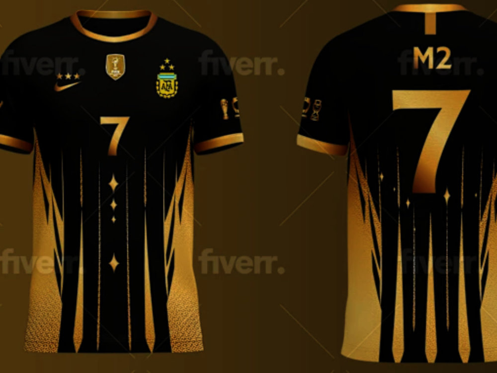 Design full kit soccer jersey design for soccer team | Upwork