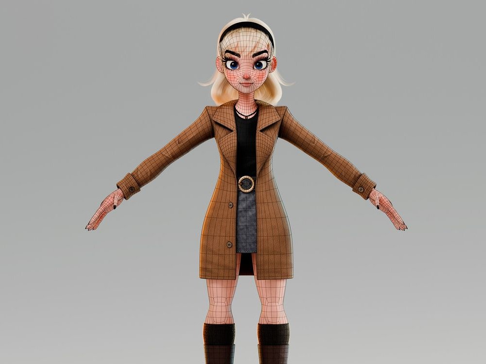 A high quality 3d character model 3d cartoon Model 3d Cartoon Character | Upwork