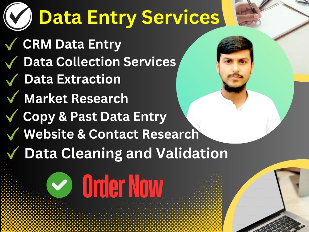 Data Entry, Data Mining, Contact Research & Web research | Upwork