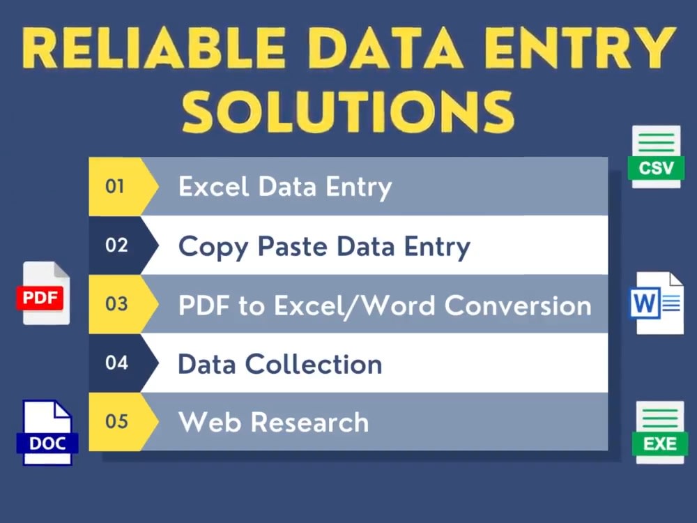 Comprehensive Data entry and management system | Upwork