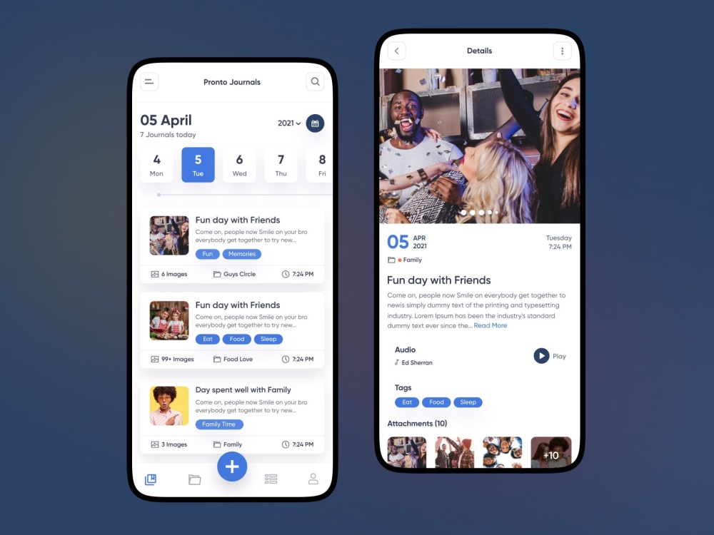 Modern Mobile App UI/UX Design - IOS + ANDROID | Upwork