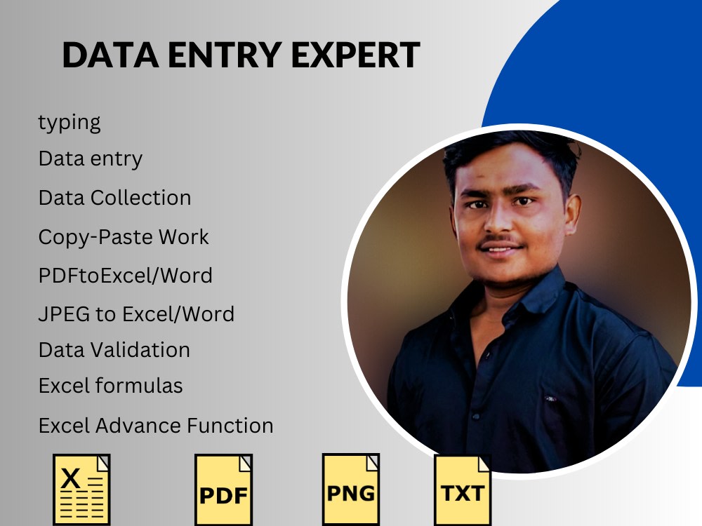Ms excel data cleaning, formatting, data merge and data entry | Upwork