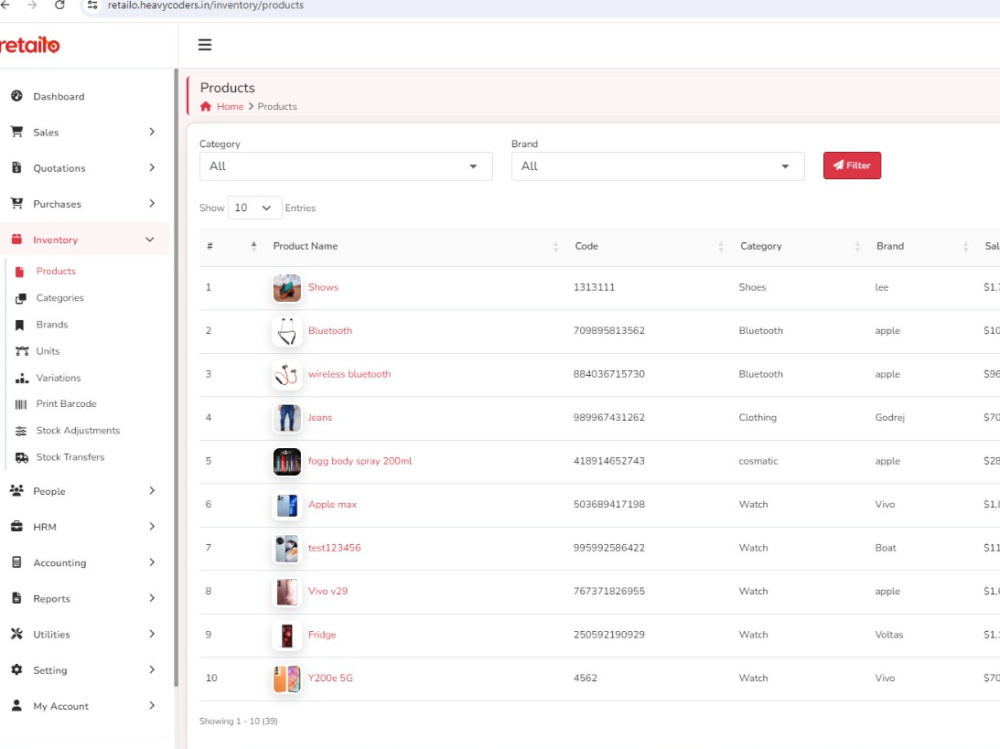 Retail POS System | ASP.NET Core 7 & Angular 16 | Full Source Code | Upwork