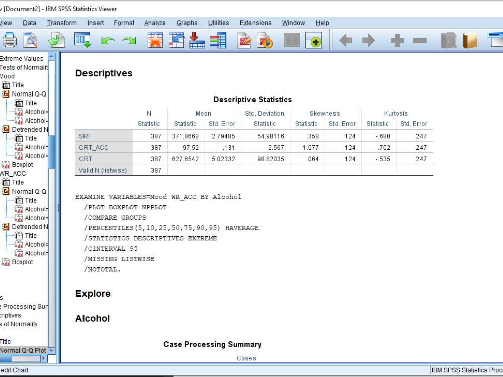 Statistical analysis and Interpretation using R-SPSS-Excel | Upwork