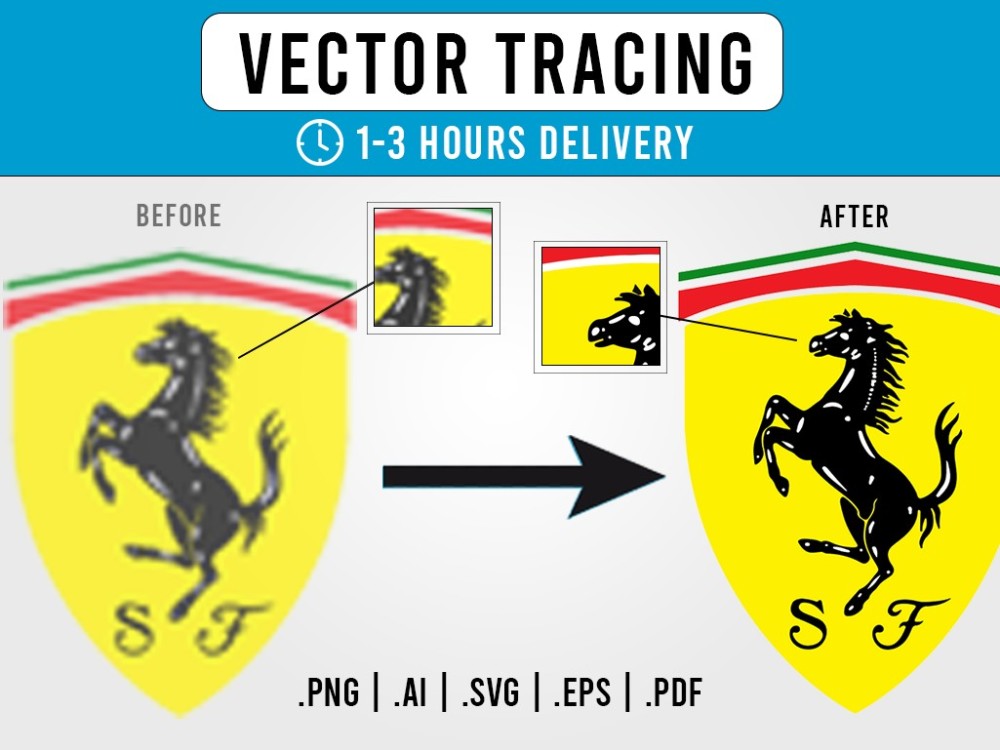 Expert Vector Tracing, Vectorize Image/Logo, Vector Art, Convert to Vector | Upwork