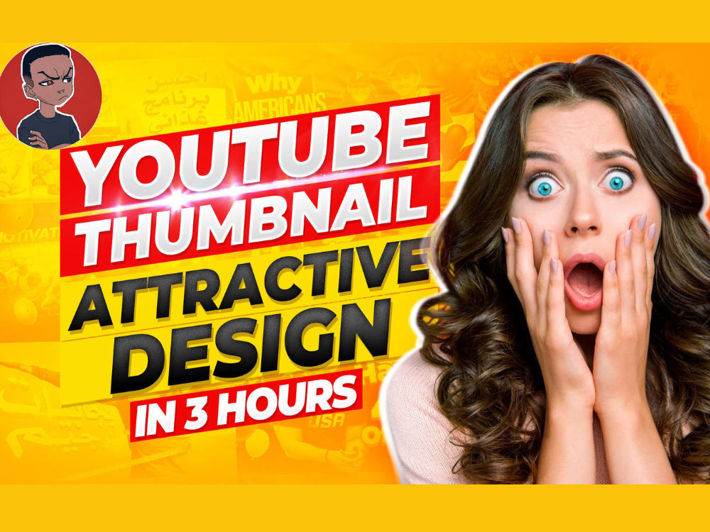 Amazing and the best Youtube thumbnail design | Upwork