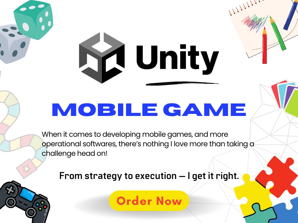 A mobile game developed in unity 3D/2D for Android/IOS/Windows. | Upwork