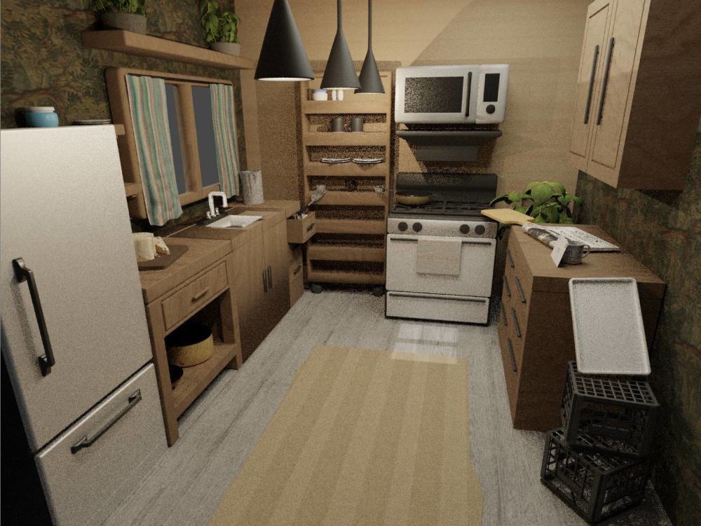 A Custom 3D Interior Modeling | Upwork