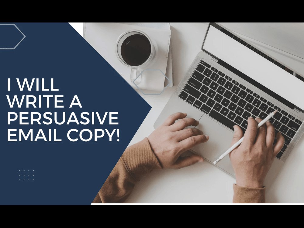 A persuasive marketing email campaign or sales copy sequence that ...