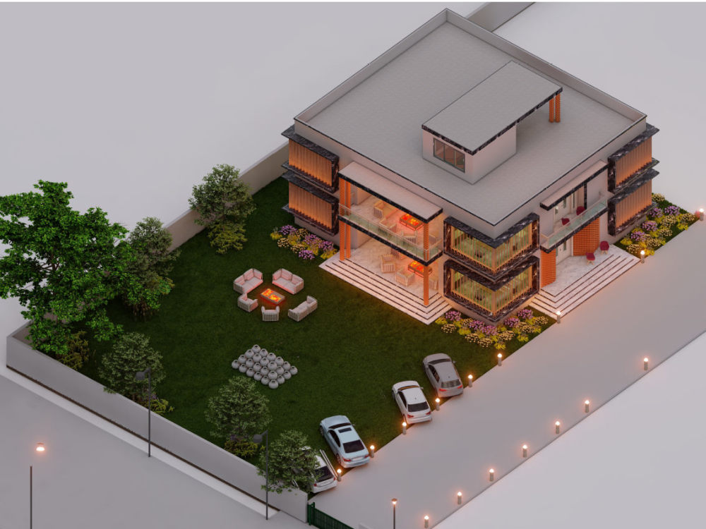 Autodesk Revit 2d,3d floor plan,elevation,section,3d, bim model | Upwork