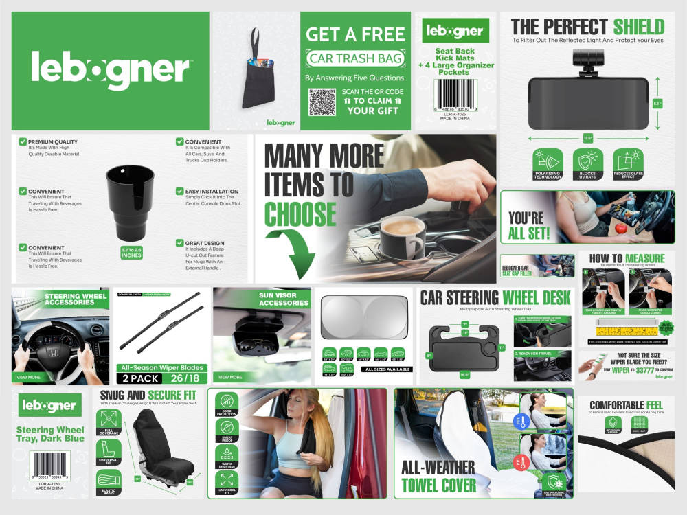 Amazon ebc graphics, a plus listing images designed | Upwork