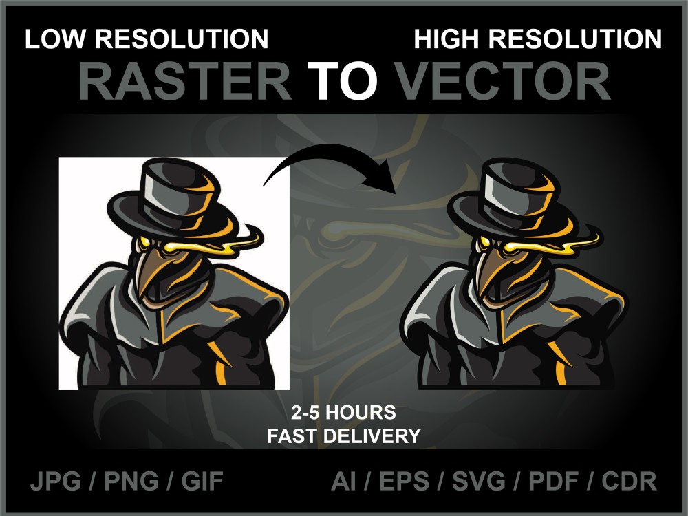 High resolution logo, Improve your low resolution logo, Vectorize your ...