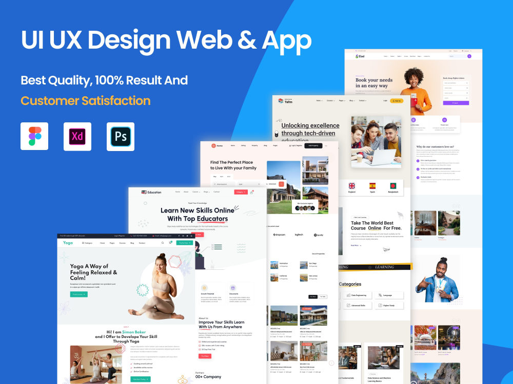 Stunning UI/UX Design | Web & Mobile | Landing Pages | Figma Expert | Upwork