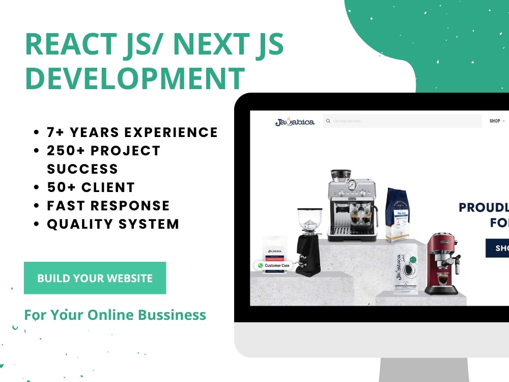 Expert React JS | React Developer | Front End Developer | Next js | Redux | Upwork