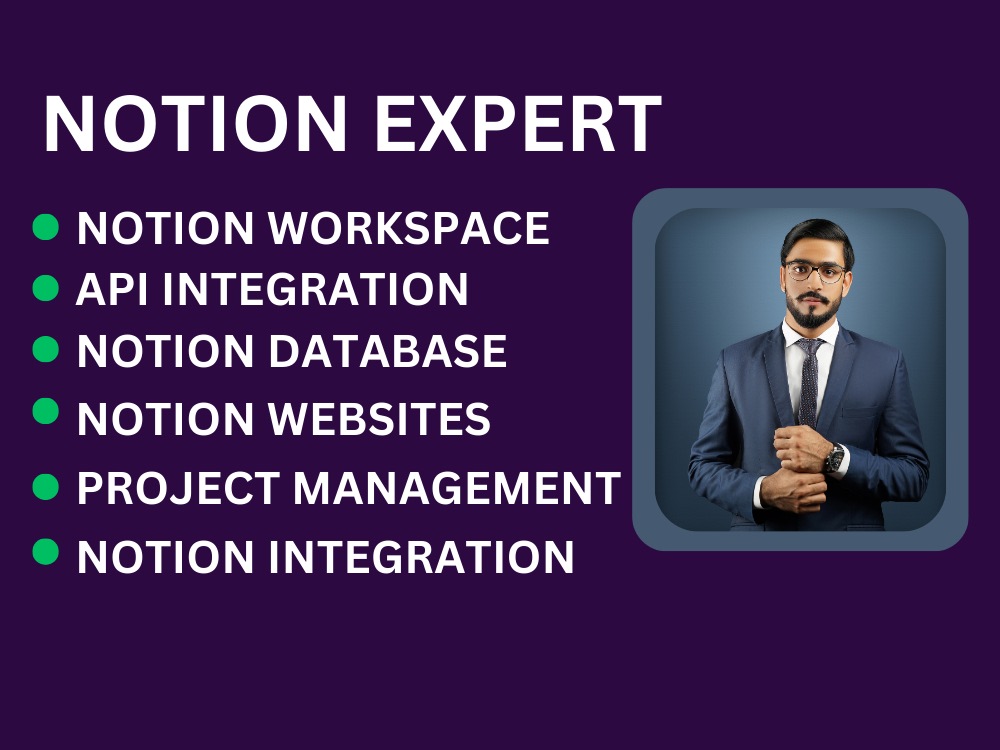 Notion template, notion workspace and project management | Upwork