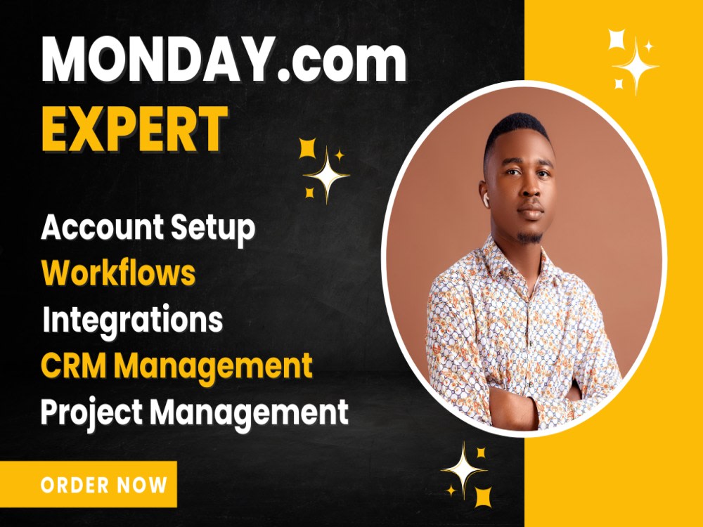 Your Monday.com expert Monday crm Monday workflows automation notion expert | Upwork